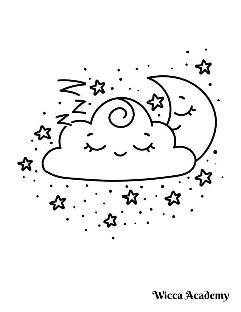 Coloring Pages - Wicca Academy