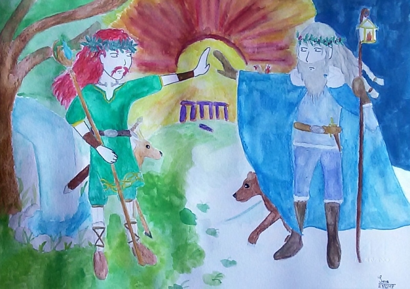 The Holly King and The Oak King - Wicca Academy