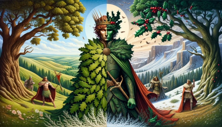 The Holly King and The Oak King - Wicca Academy