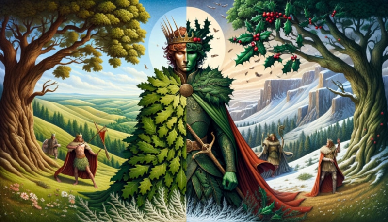 The Holly King and The Oak King - Wicca Academy