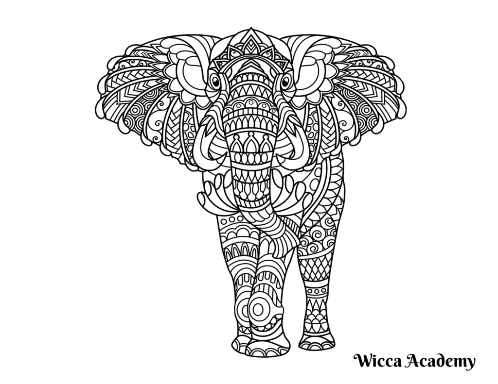 Coloring Pages - Wicca Academy