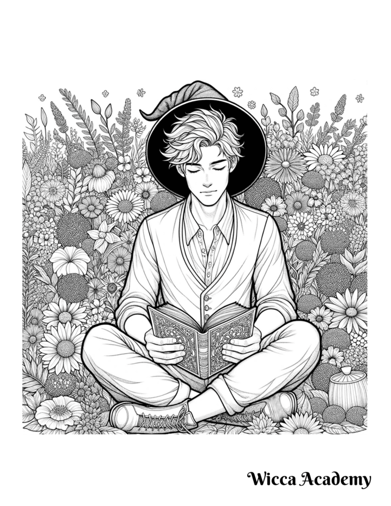 Coloring Pages - Wicca Academy