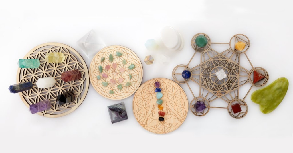 Crystal Grids and Layouts - Wicca Academy