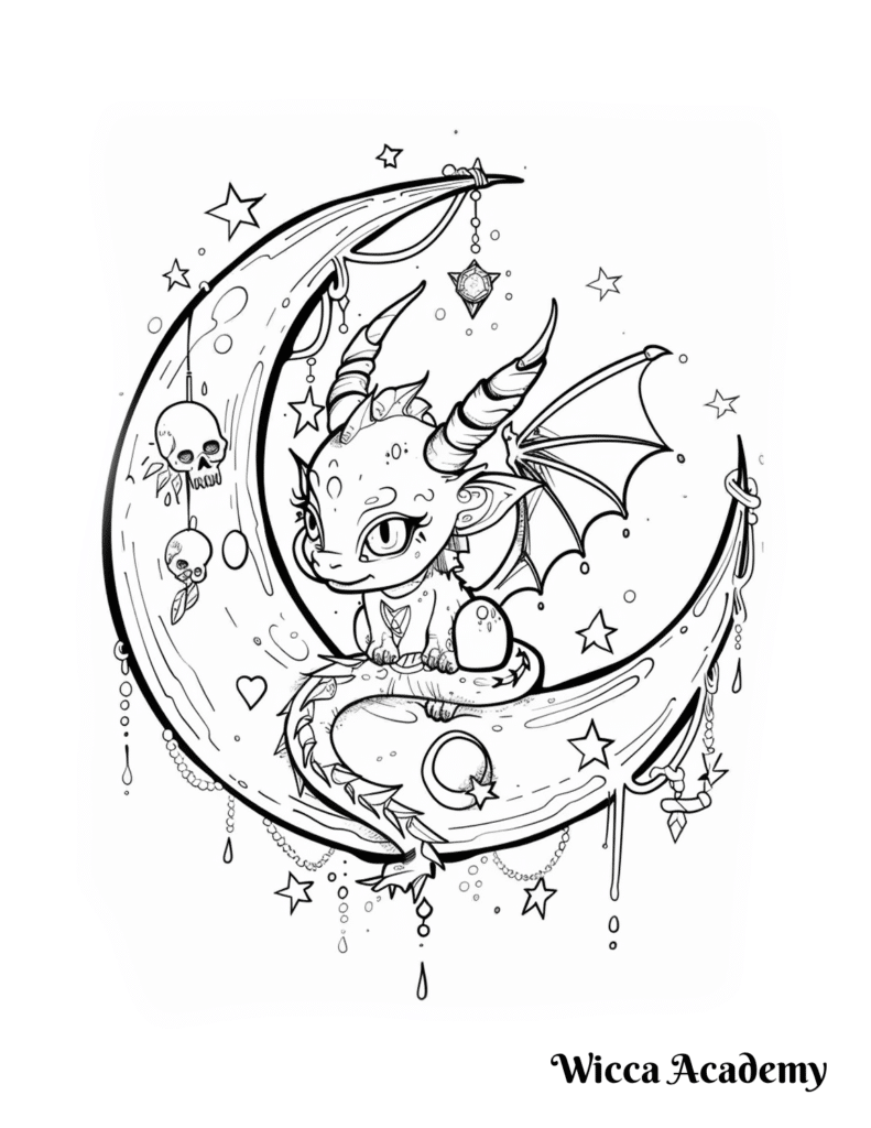 Coloring Pages - Wicca Academy