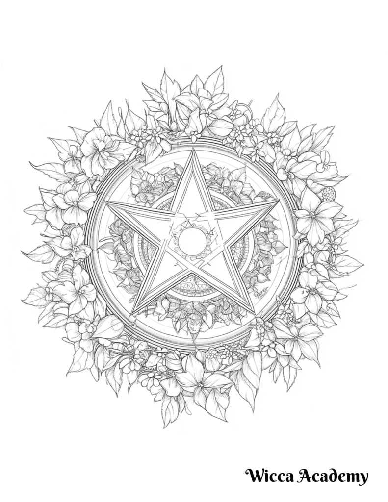 Coloring Pages - Wicca Academy